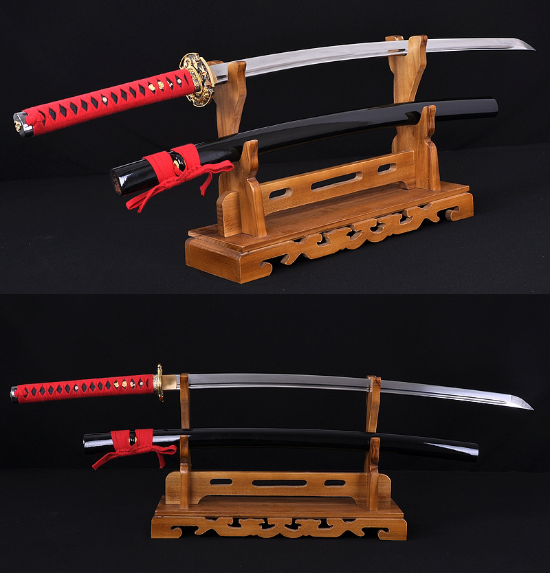Red Katana - Swords For Sale: Hand-Forged Samurai & Ninja Swords