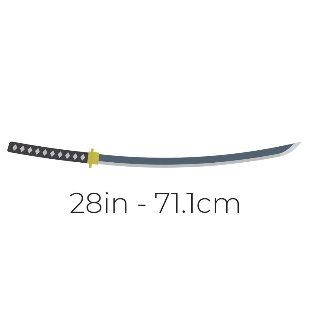 Katana: 28 Inch Curved Blade - Swords For Sale