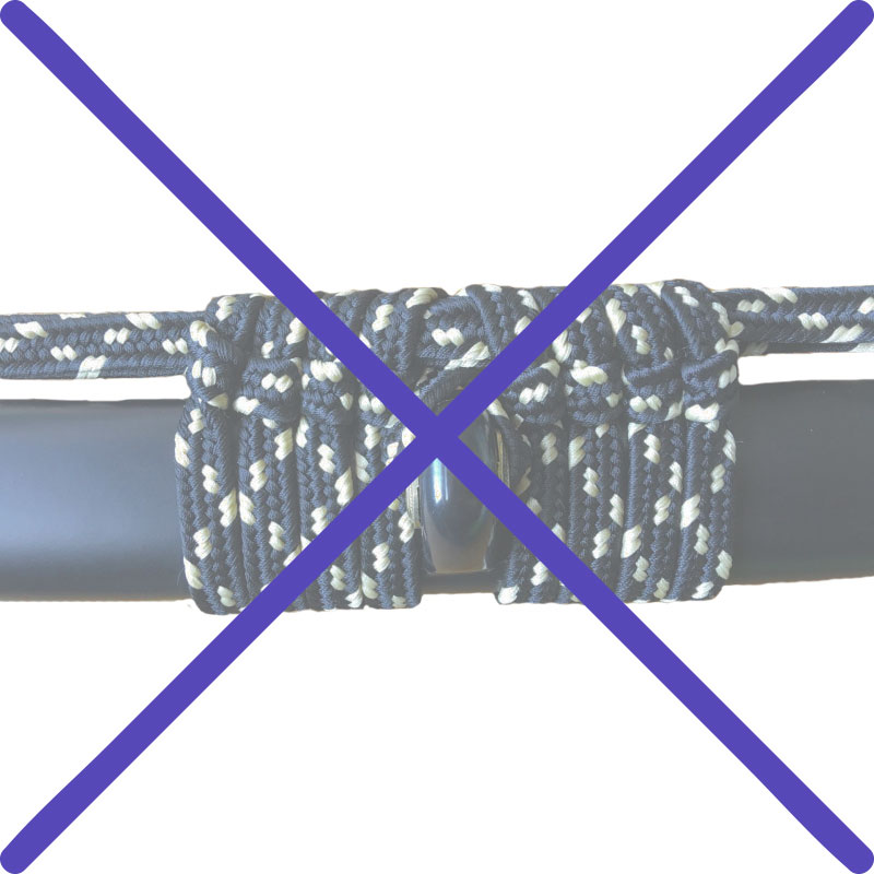 No Scabbard Cord/Sageo - Swords For Sale