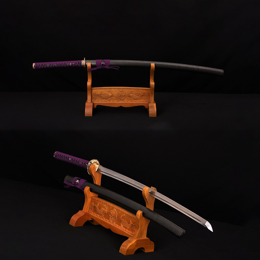 Purple Katana - Swords For Sale: Hand-Forged Samurai & Ninja Swords