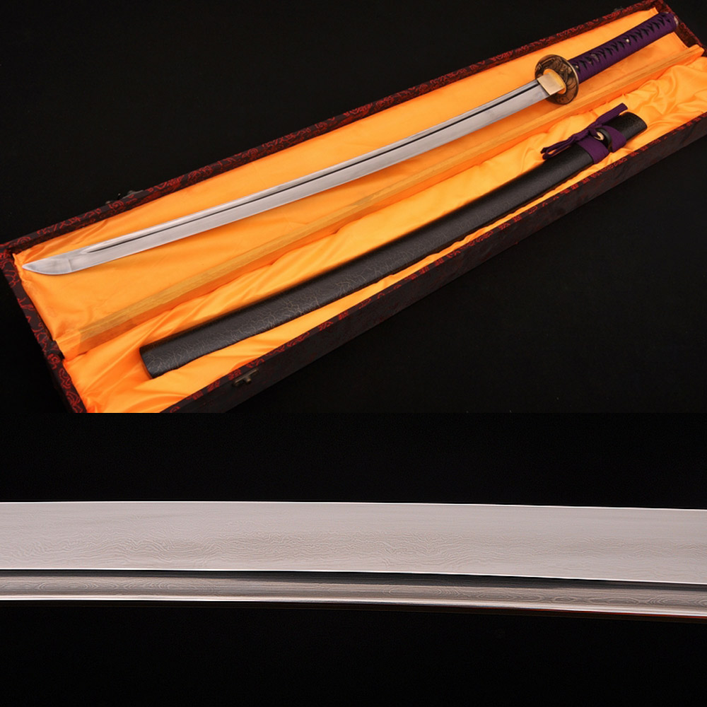 Purple Katana - Swords For Sale: Hand-Forged Samurai & Ninja Swords