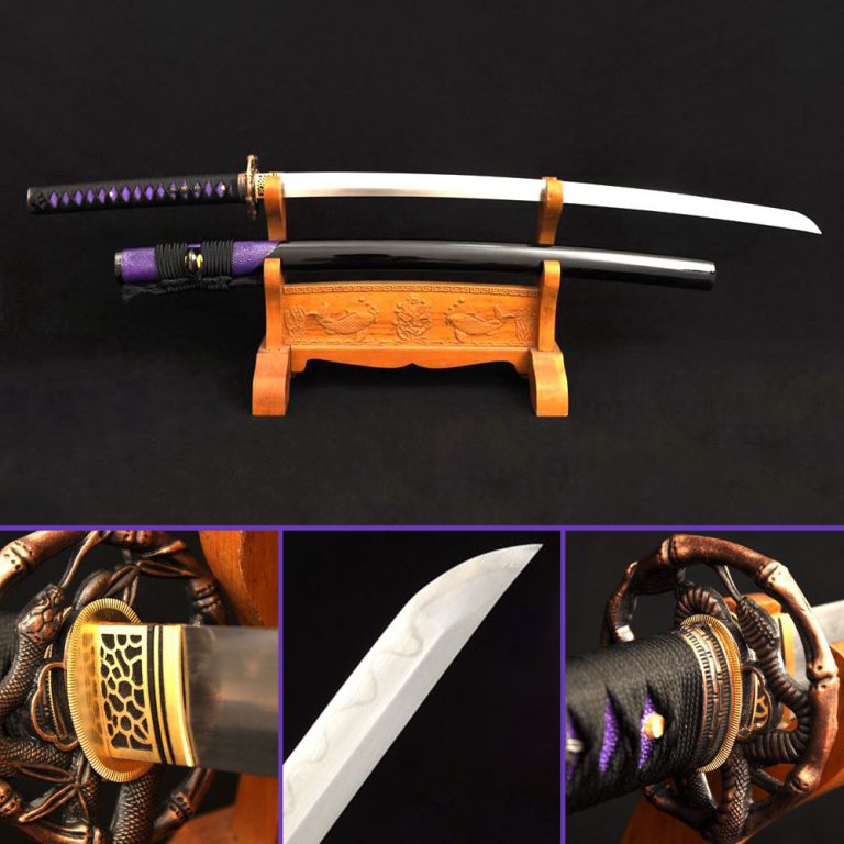 Purple Katana for Sale | Hand-Forged Samurai Swords