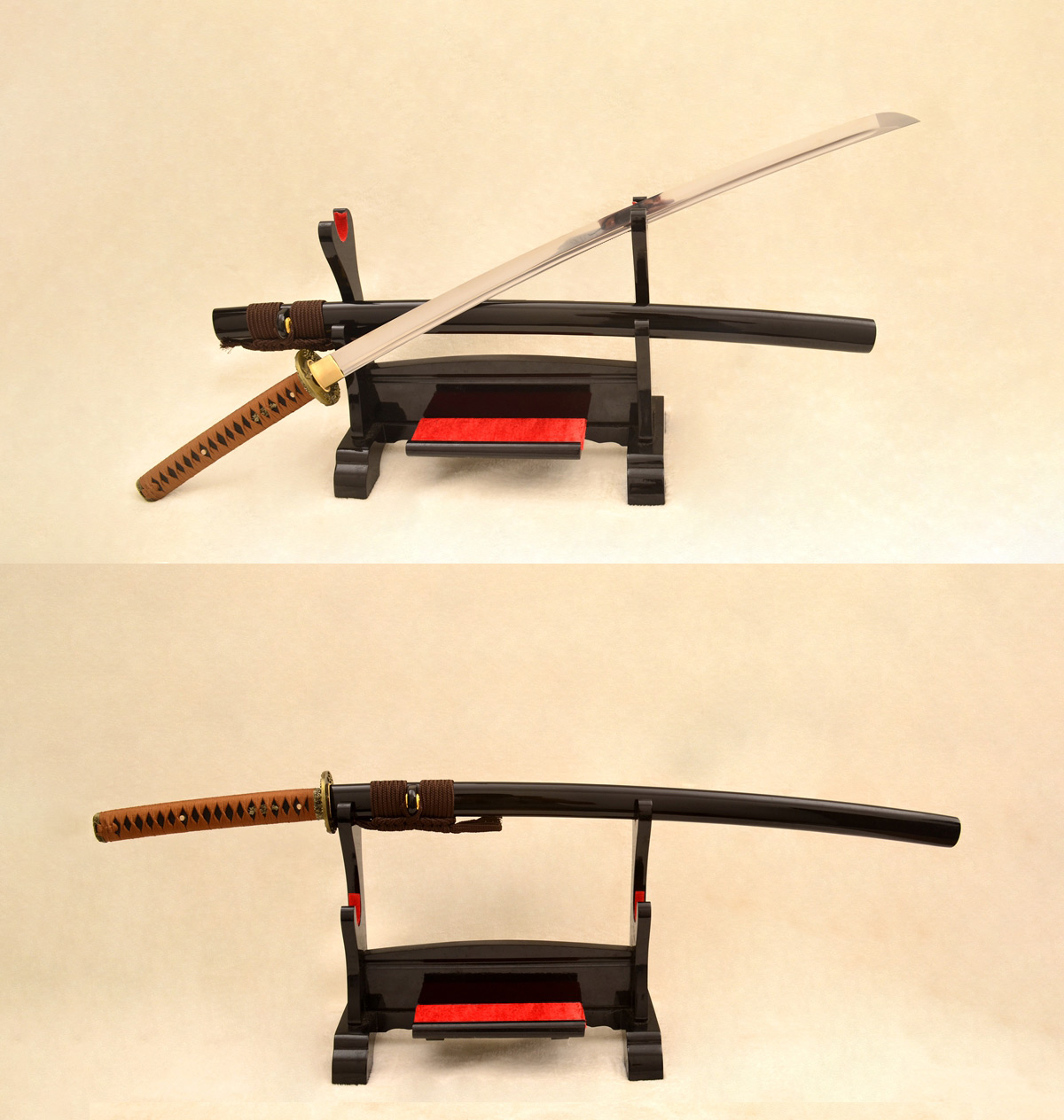 Brown Katana - Swords For Sale: Hand-Forged Samurai & Ninja Swords