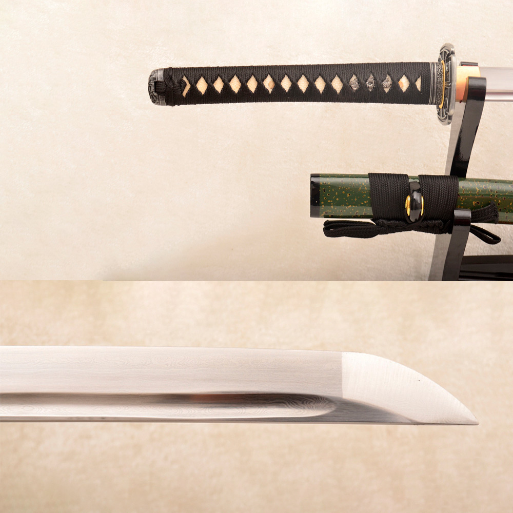 Green Katana - Swords For Sale: Hand-Forged Samurai & Ninja Swords