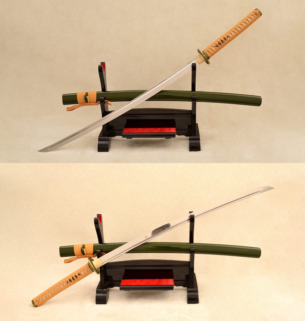 Green Katana - Swords For Sale: Hand-Forged Samurai & Ninja Swords